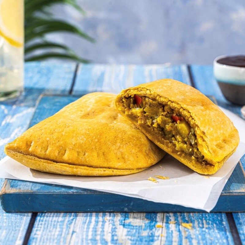 Jamaican Jerk Chicken Patty | delicedefrance