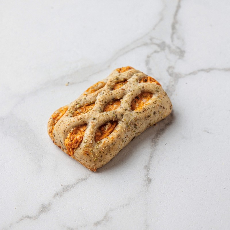 Tomato & Cottage Cheese Savoury Lattice | delicedefrance