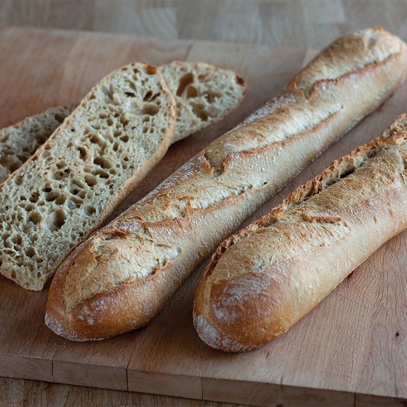 Rustic Baguette With Sourdough | delicedefrance