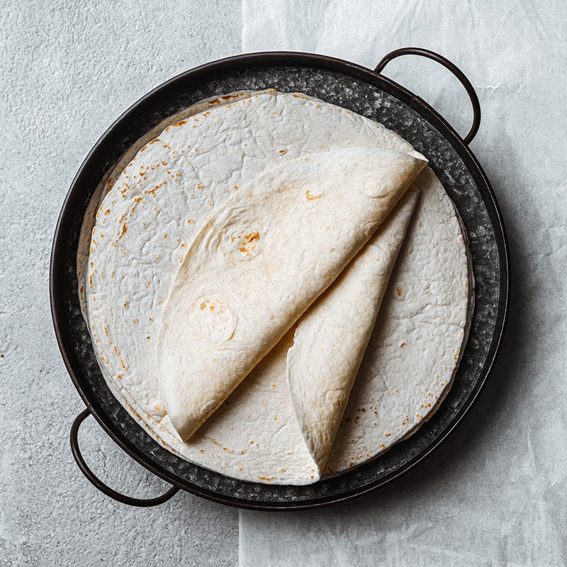 10 Inch Plain Tortilla Wraps | delicedefrance